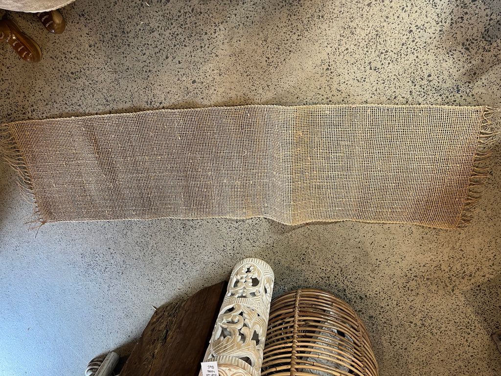 Natural woven table runner 140cm – Bali Beach Beyond