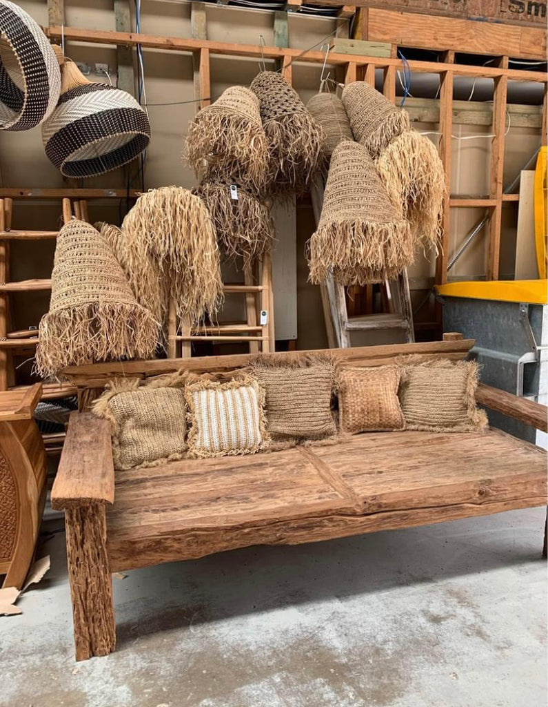 Recycled timber day bed / seat. – Bali Beach Beyond