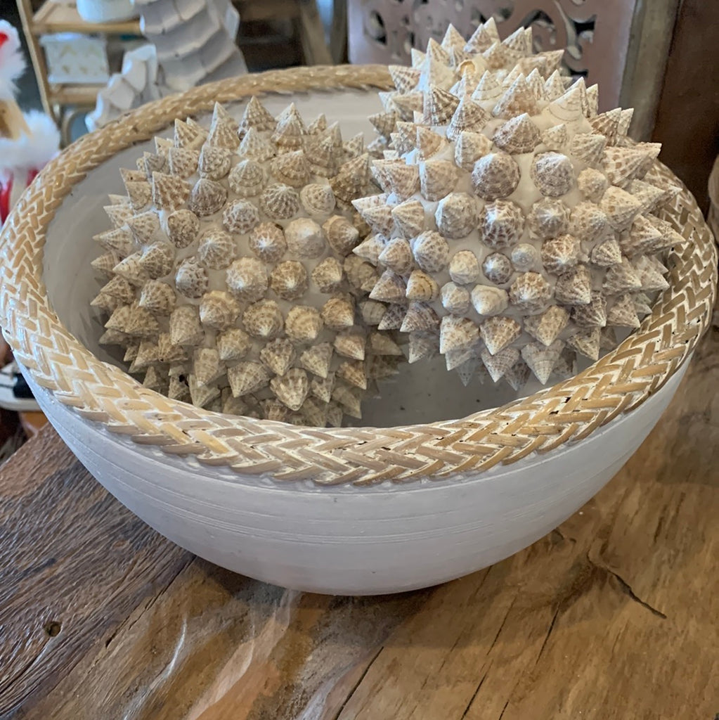 Set 3 shell balls. Pointy shell – Bali Beach Beyond